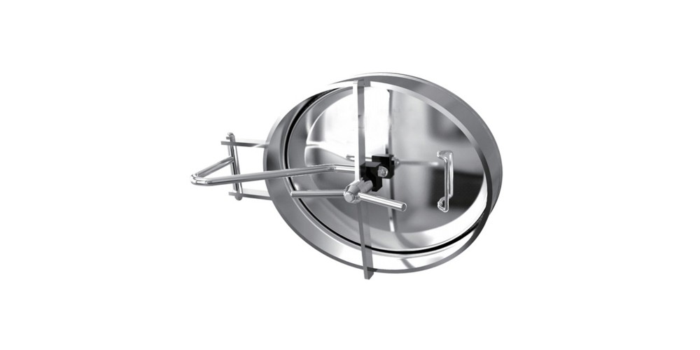 Stainless Steel Inward Opening Elliptical Manway-Sanitary Manhole Cover ...